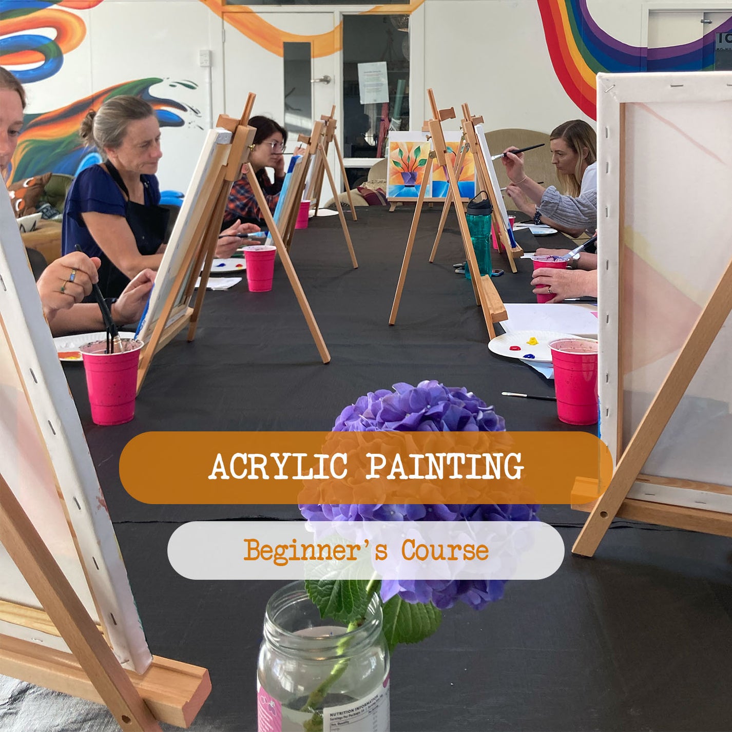 Acrylic Painting - Beginner's Course – The Feel Good Art Club